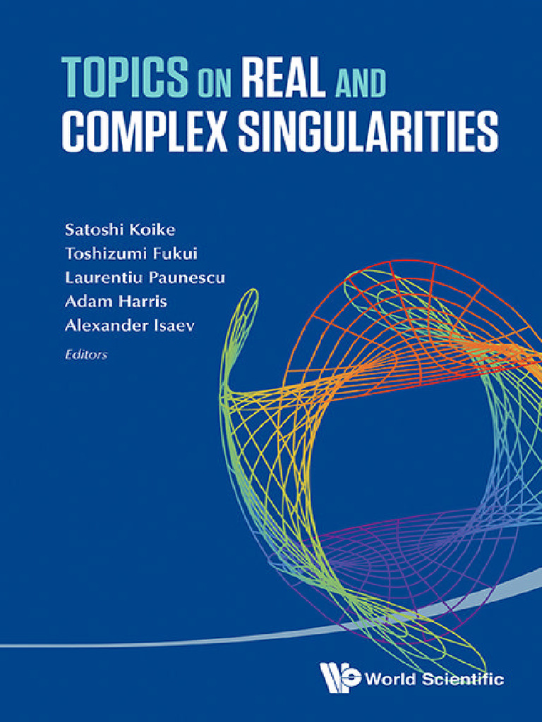 Topics On Real and Complex Singularities | PDF | Mathematical Analysis ...