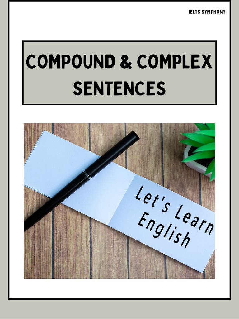 Compound & Complex Sentences | PDF | Language Mechanics | Semantics