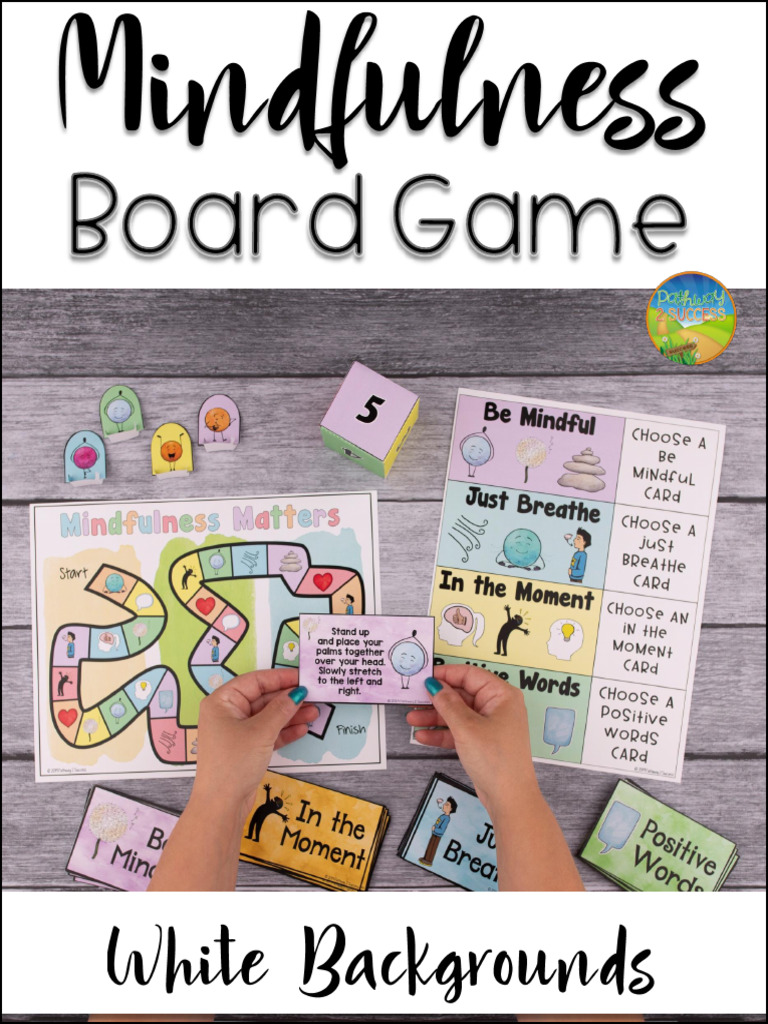 Mindfulness Board Game - Colored - White Backgrounds | PDF ...
