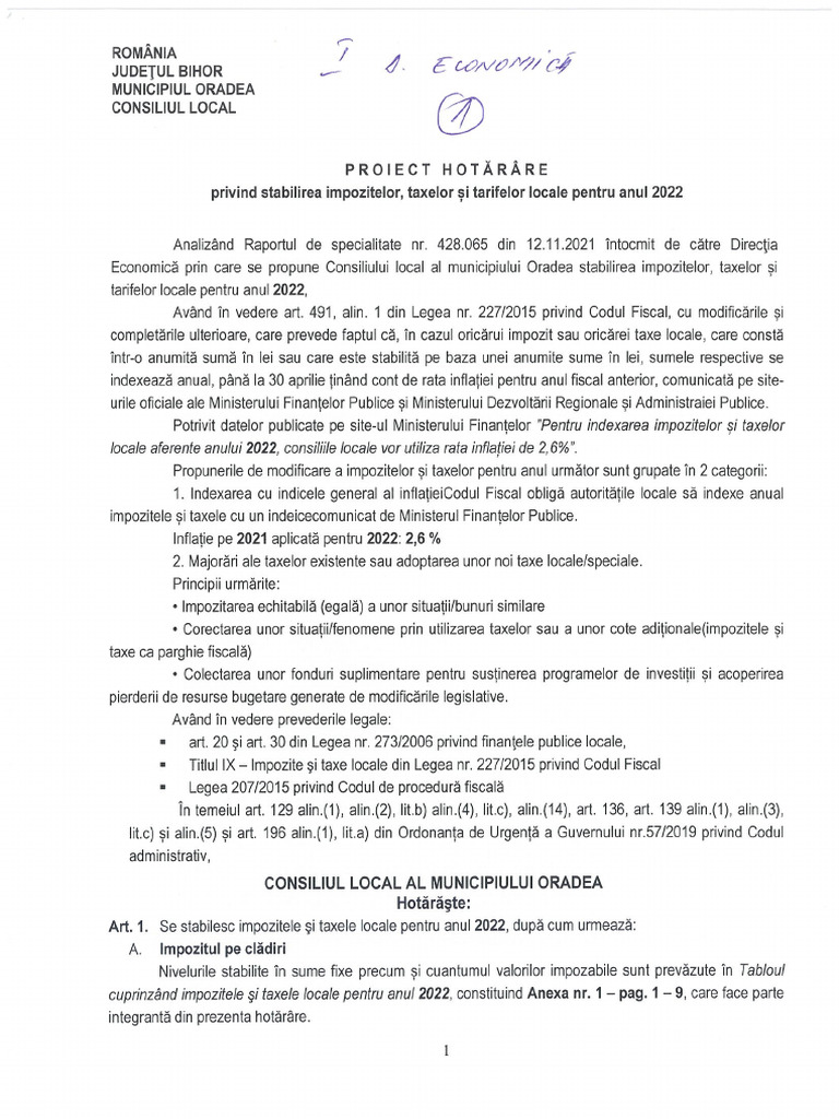 HCL Taxe Locale | PDF