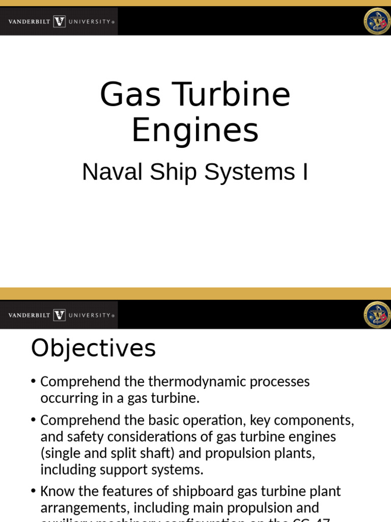 Eng.10 Gas Turbines | PDF | Gas Turbine | Engines
