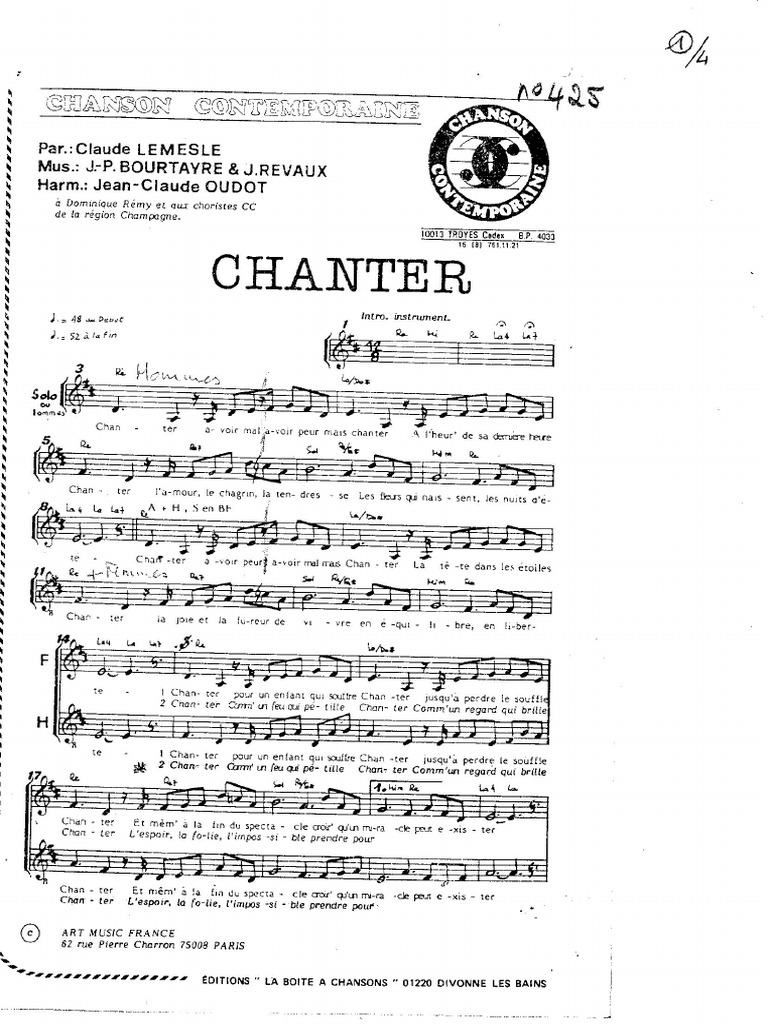 Chanter | PDF