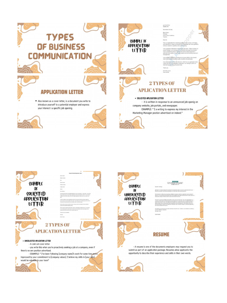 Types of Business Communication | PDF