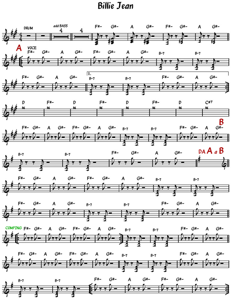 Billie Jean | PDF
