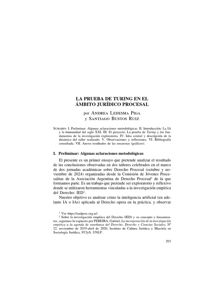 LA PRUEBA DE TURING EN EL PROCESO | PDF | Inteligencia artificial | Inteligencia (IA) y semántica