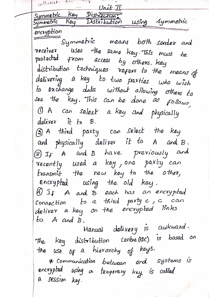 Unit 2 - Handwritten - Notes | PDF