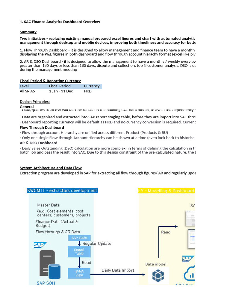 SAC Finance Dashboard Best Practices | PDF | Income Statement ...