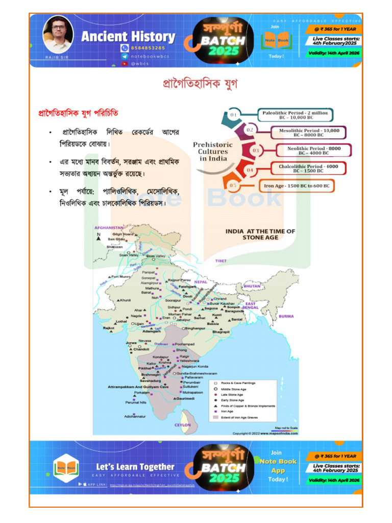 1 Introduction To Prehistory BENGALI 54219437 2025 10-28-18 48 | PDF