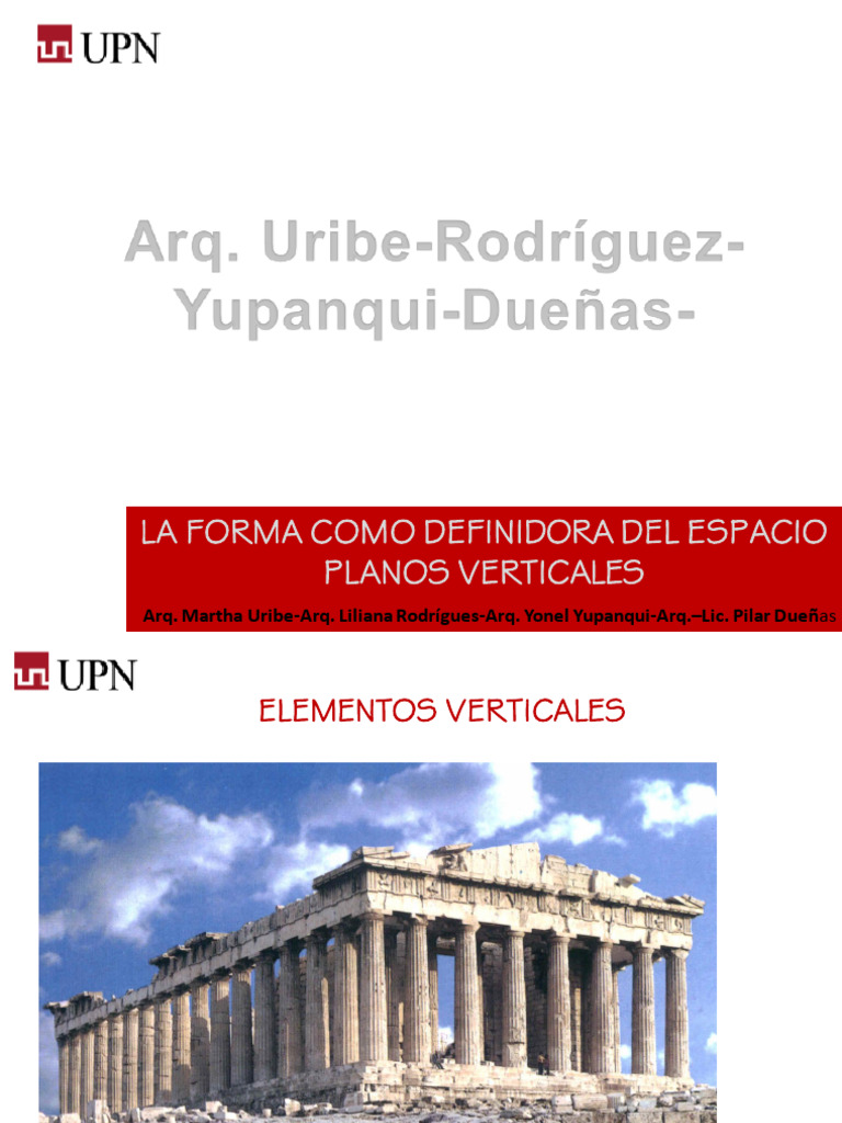 La Forma - Planos Verticales | PDF