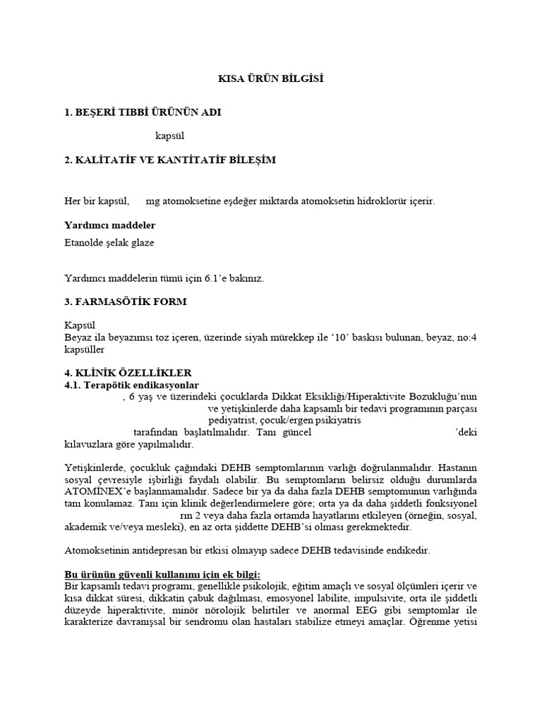 Atominex 10 MG Kapsul Kub - 081004 | PDF