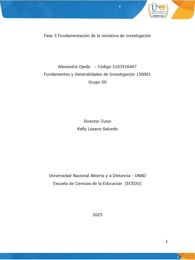 Fase3 Alexandra Ojeda 50 | PDF | Enseñando | Maestros