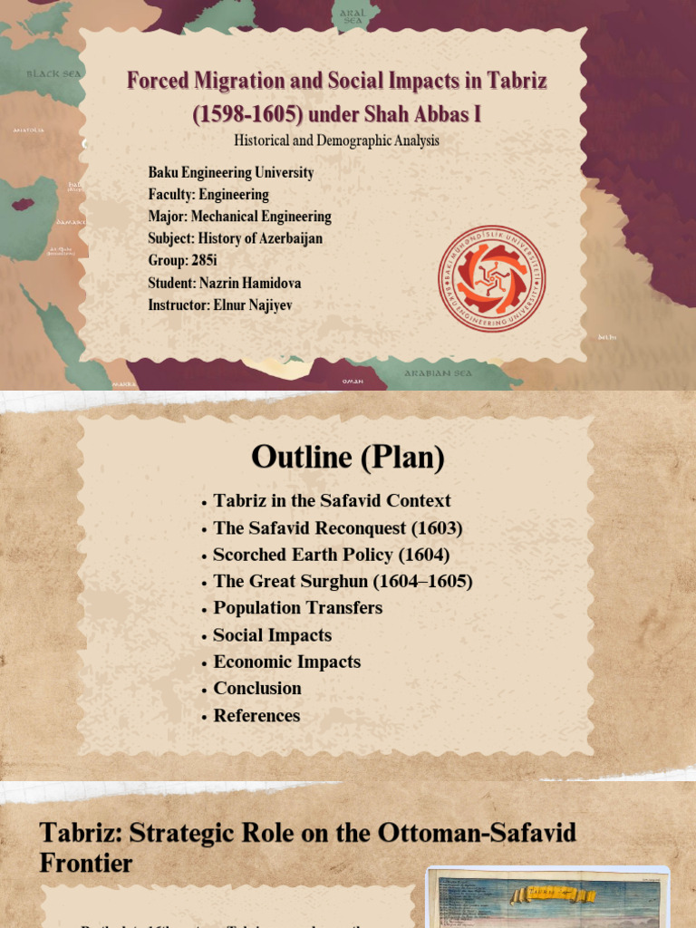 Tabriz's Forced Migration (1598-1605) | PDF | Population Transfer | Kurds