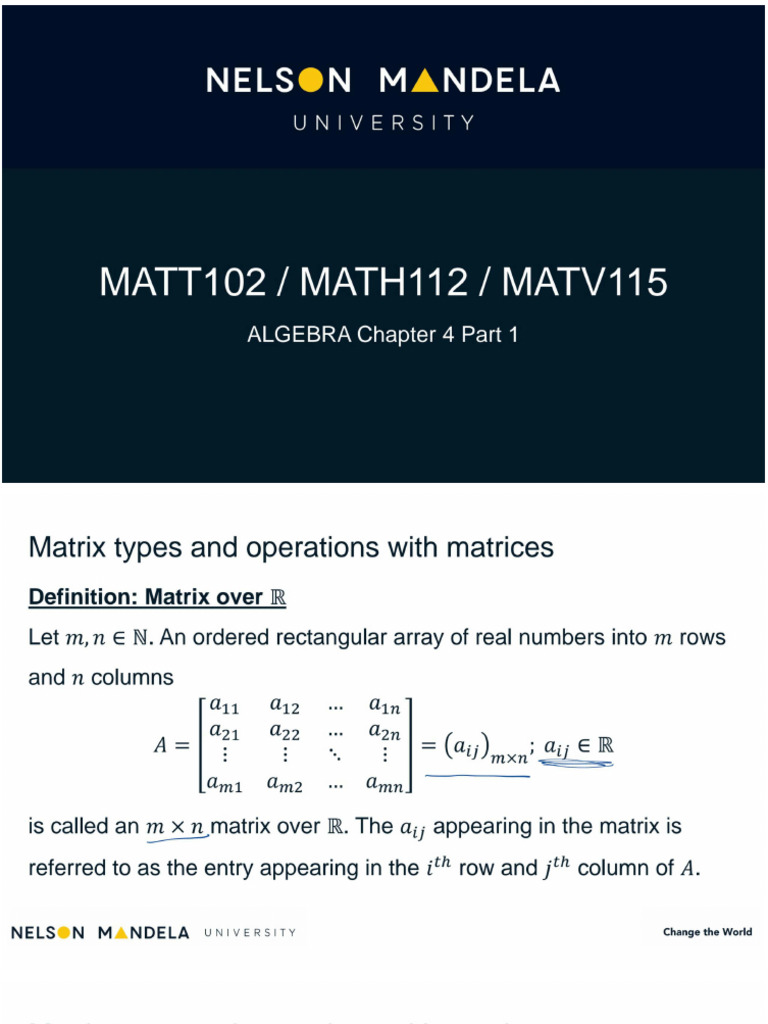 Algebra Chapter 4 Lecture Notes (2) | PDF