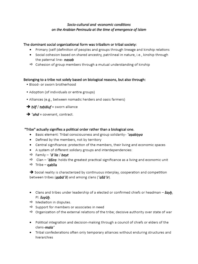 Terms Concepts Names | PDF | Caliphate | Tribe