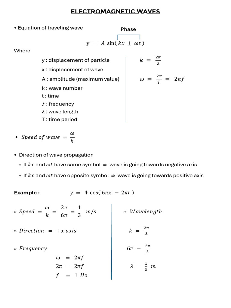 Electro Magnetic Waves English | PDF | Waves | Electromagnetic Radiation