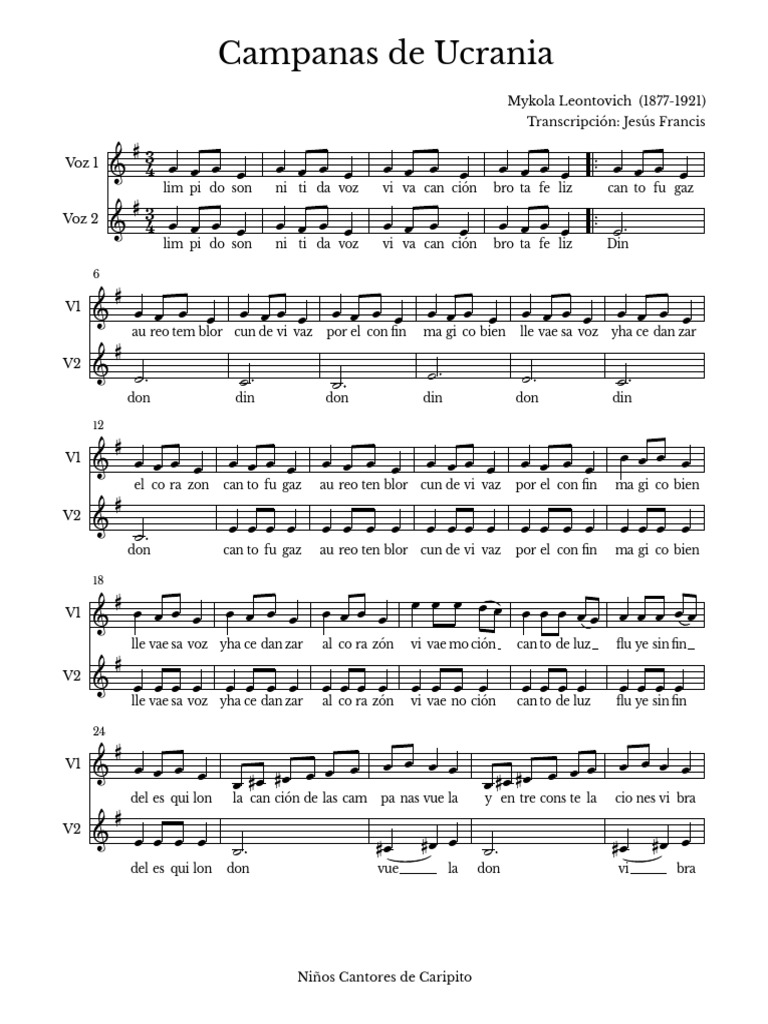 Campana de Ucrania | PDF