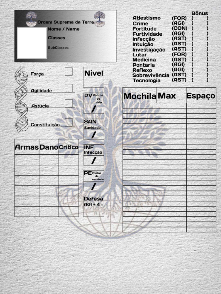 Ficha Editavel | PDF