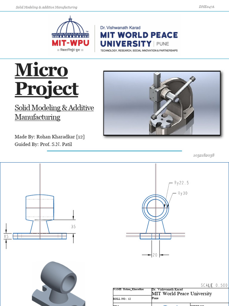 SMA Micro Project | PDF