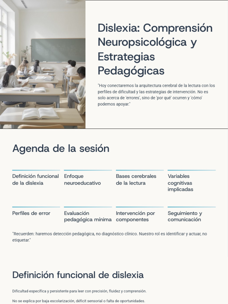 Dislexia: Estrategias de Intervención Pedagógica | PDF | Aprendizaje ...