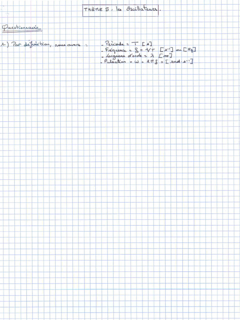 Mecanique TD5 Correction | PDF
