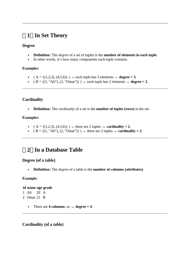 3. Some Important Points in ERD Concepts | PDF | Databases | Software Design