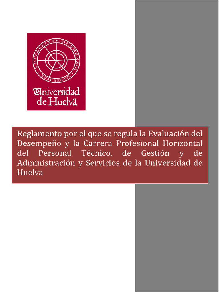 Reglamento Desempeño y Carrera Horizontal Información Pública | PDF ...
