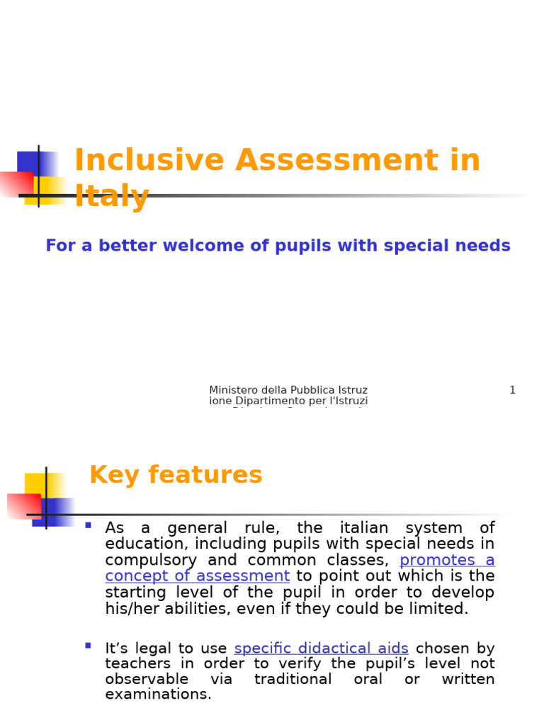 Assessing Social Skills and Autonomy Italy | PDF | Educational ...