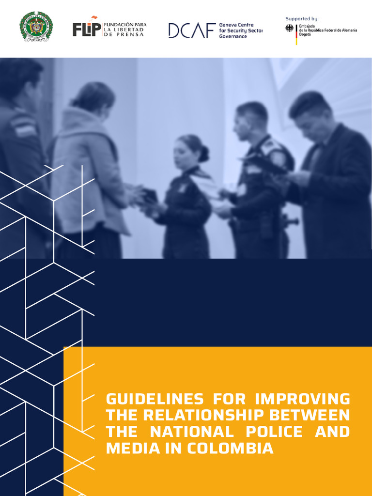 Enhancing Police-Media Relations in Colombia | PDF | Police | Information