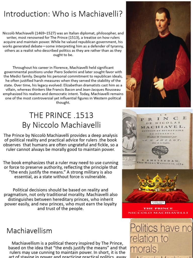 Drama (Manar Kanaan) | PDF | Niccolò Machiavelli | The Prince