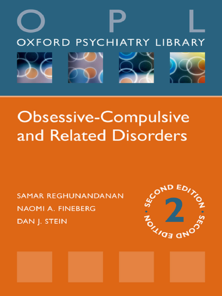 Obsessive Compulsive and Related Disorders Second Edition 9780198706878 ...