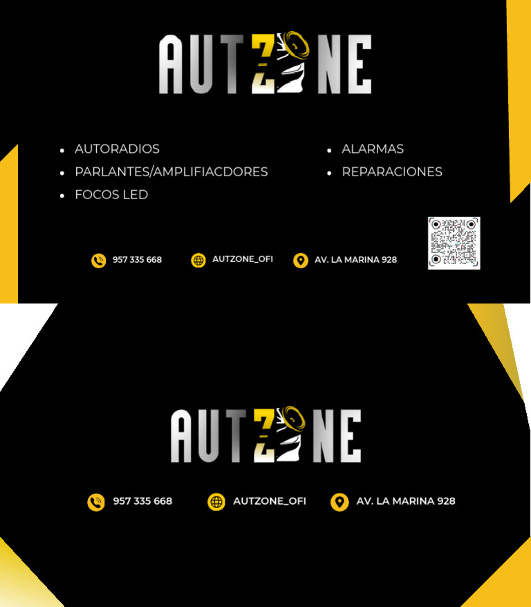 Tarjeta Autzone | PDF