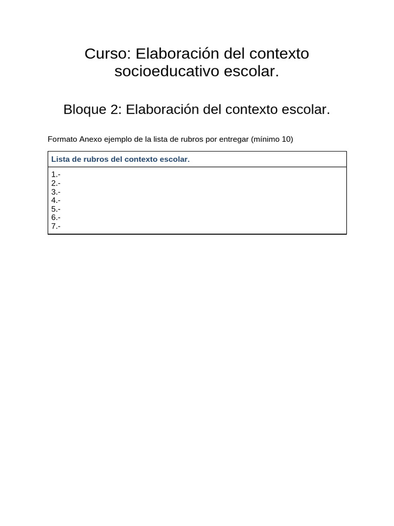 Formato Anexo | PDF