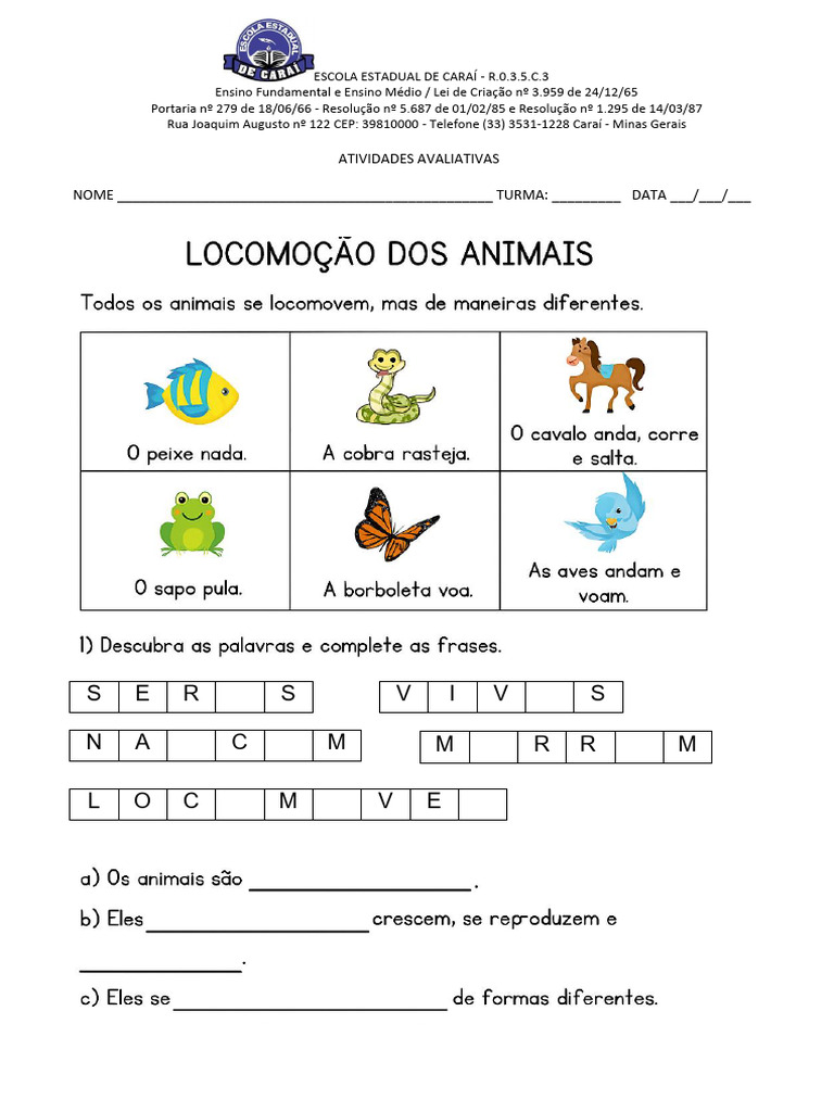 Atividades Avaliativas 5 | PDF