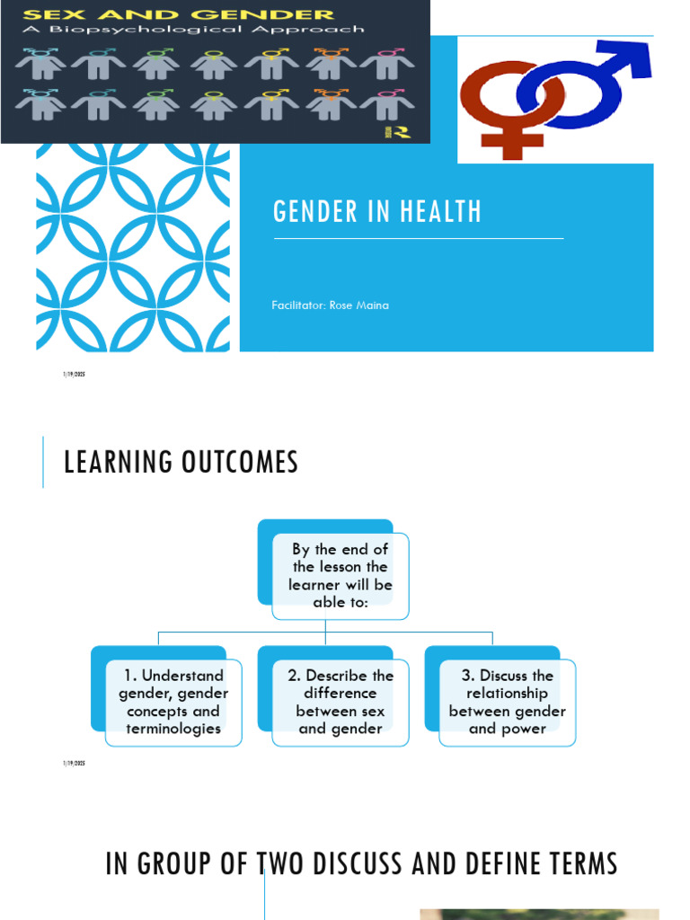 Understanding Gender in Health Education | PDF | Gender Studies | Gender