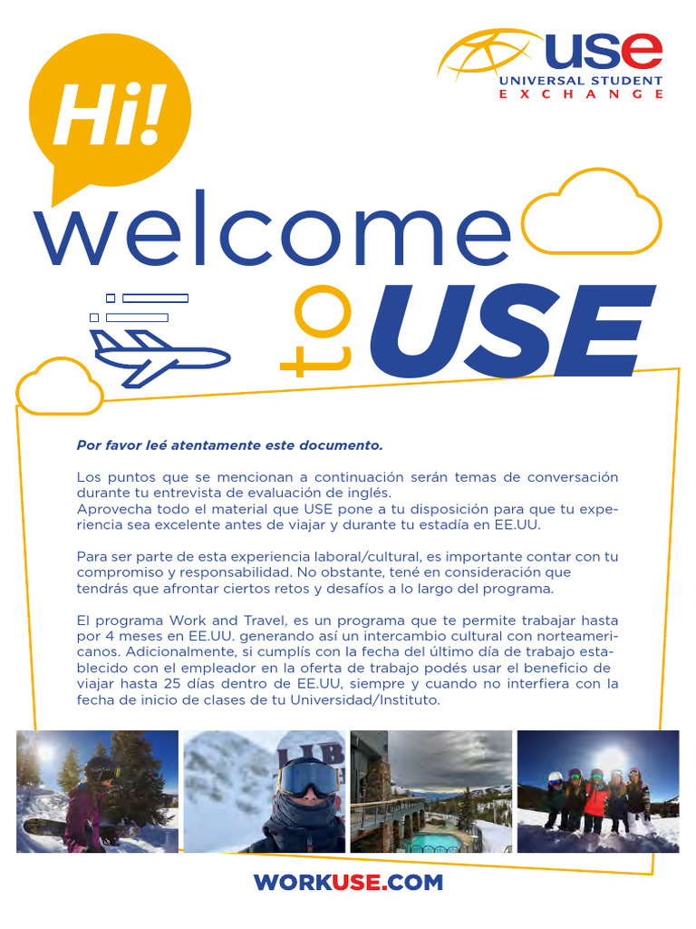 Welcome Use | PDF