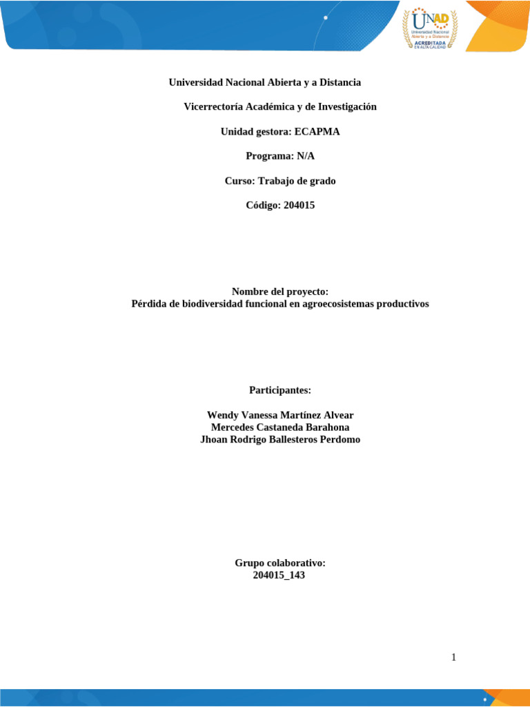 Anexo 2 - Estructuración de la propuesta (2) (1) | PDF ...