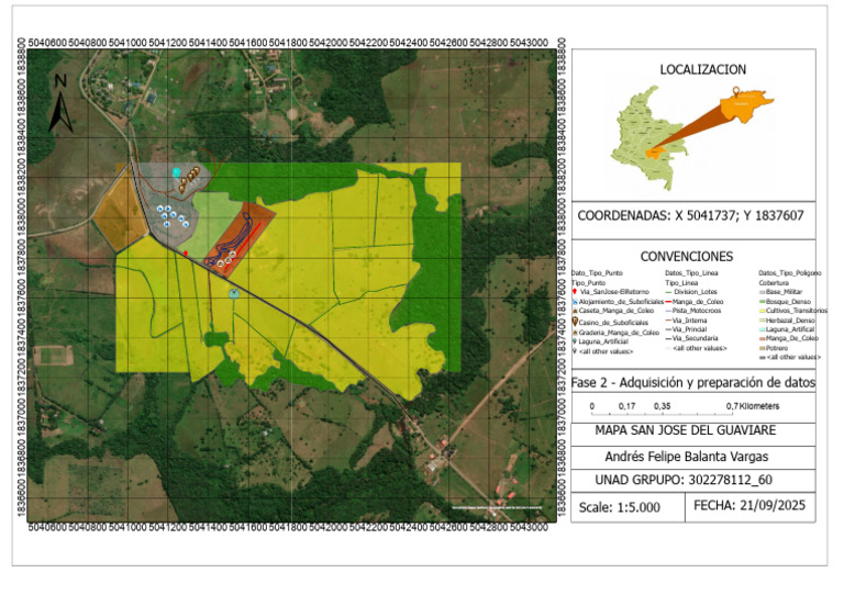 Diseño de mapa en QGIS | PDF
