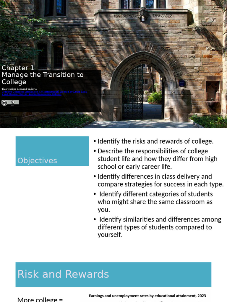 Transitioning to College: Key Insights | PDF | Educational Technology ...