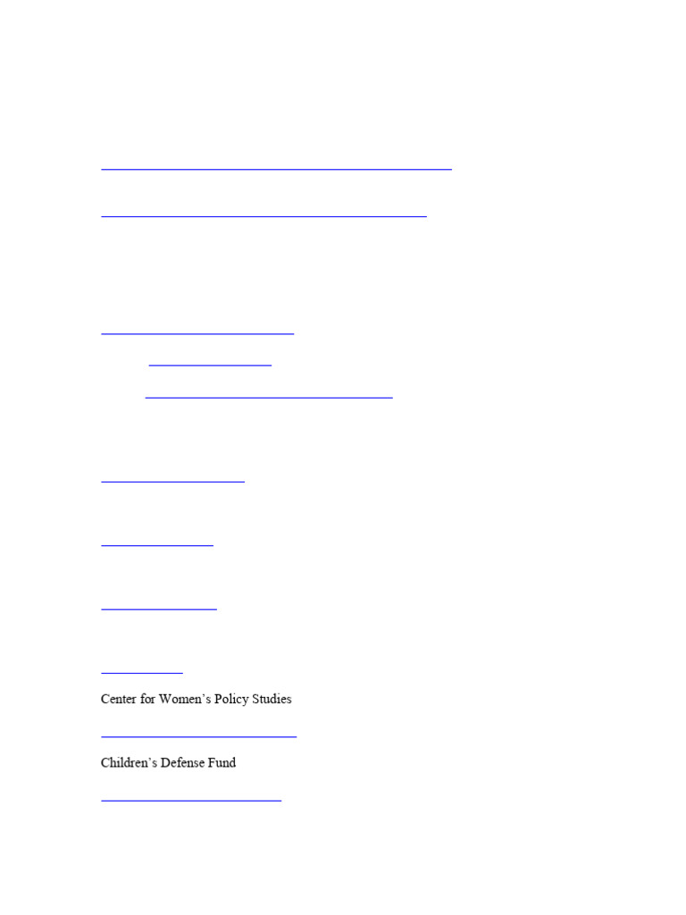 Public Policy Research Resources Guide | PDF | Think Tank | Policy