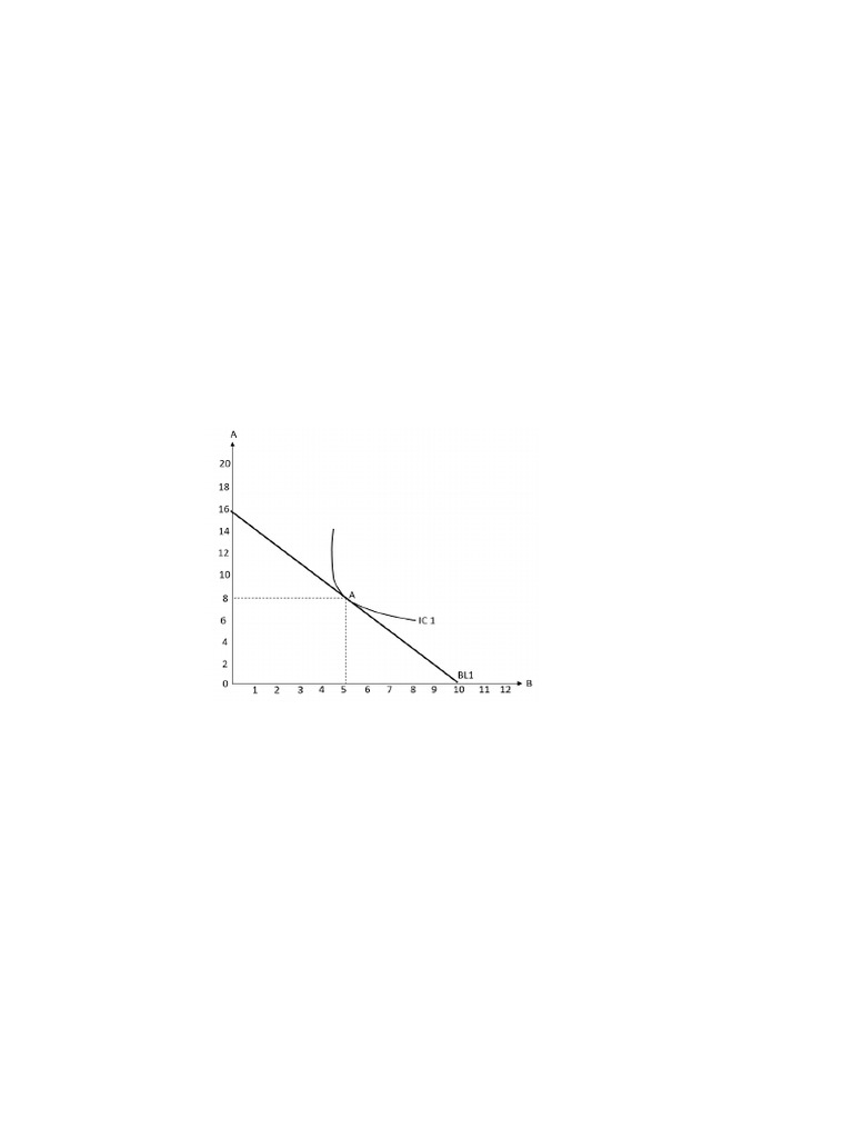 LATIHAN Budget Line | PDF