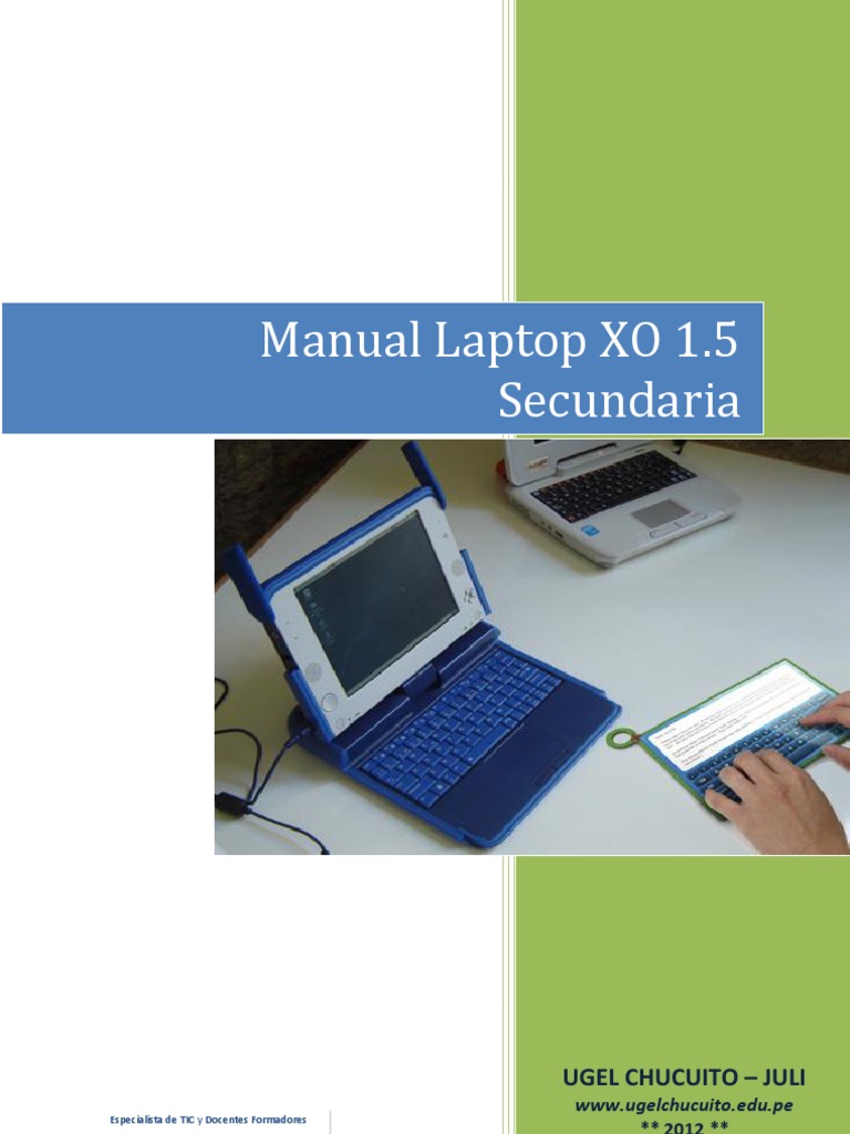 Manual Laptop XO 1.5 Secundaria - UGEL Chucuito Juli | PDF | Scratch (lenguaje de programación ...