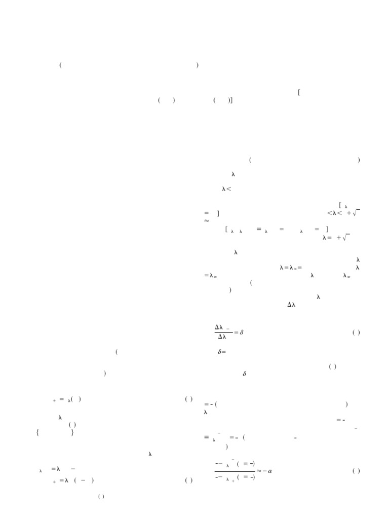 Simplified Derivation of Feigenbaum's Equation | PDF | Function ...