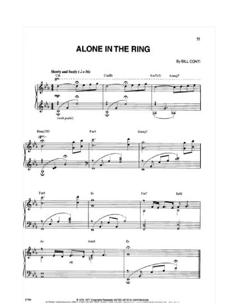 Rocky Alone in the Ring | PDF