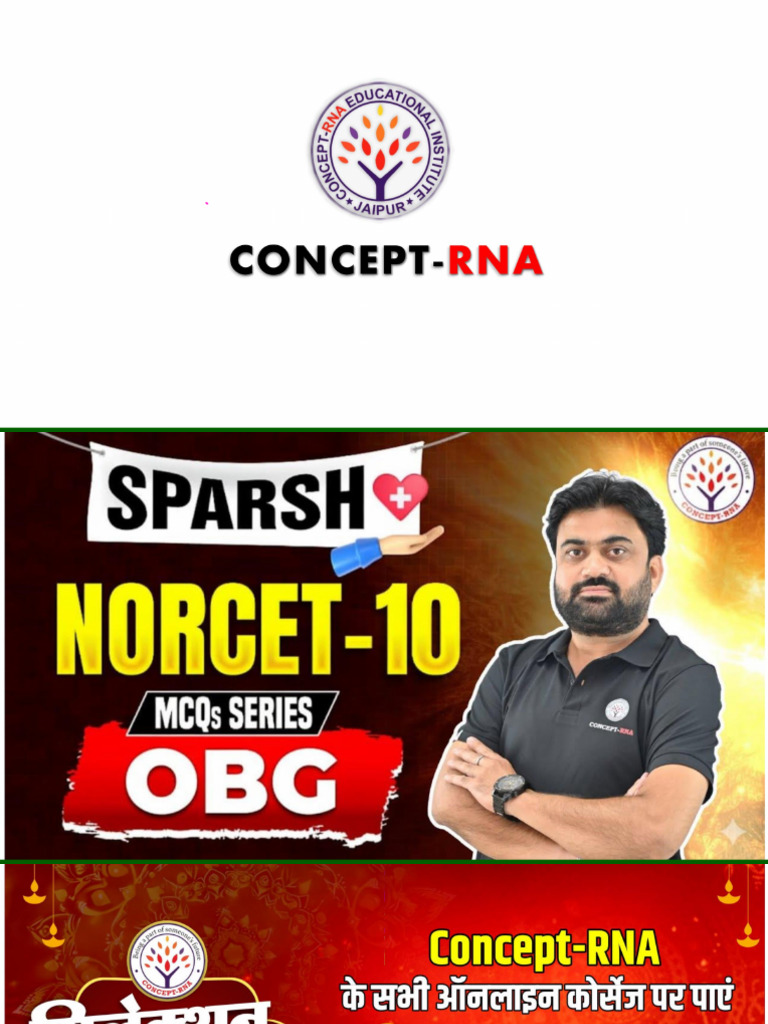 Sparsh Norcet 10 MCQs Series | PDF
