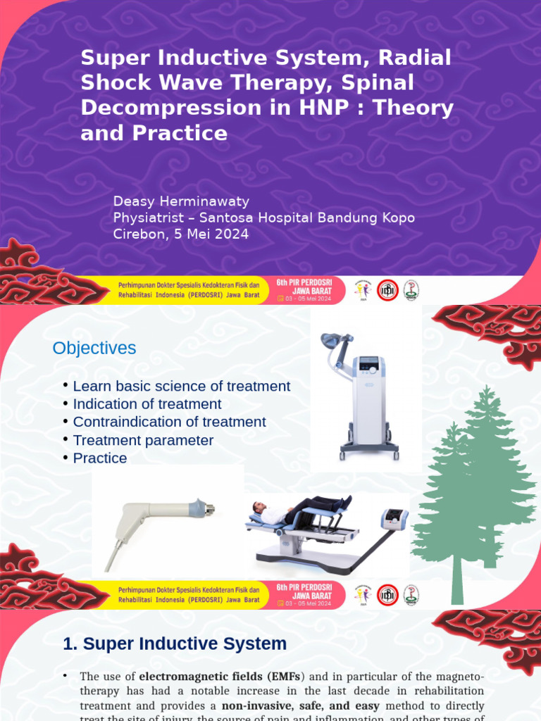 Super Inductive System Therapy Overview | PDF | Pain | Electromagnetic ...