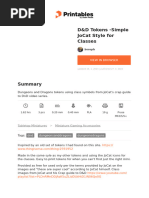 Create Custom VTT Tokens Easily | PDF | Tabletop Games | Role Playing Games