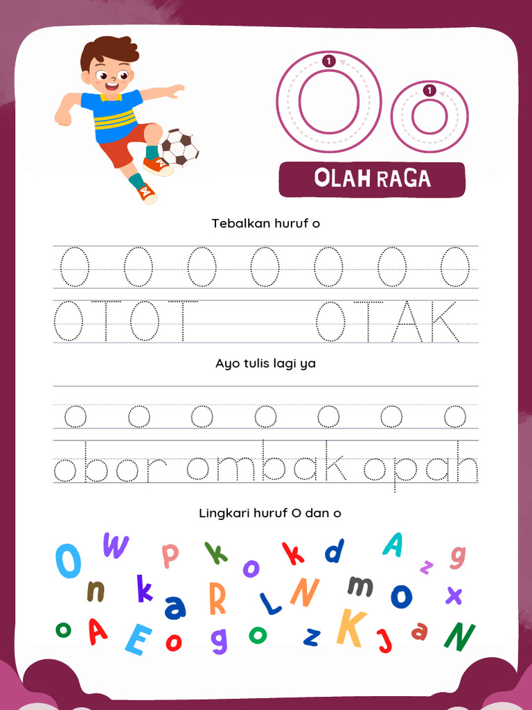 Belajar Menulis Dasar Level 1 37 | PDF