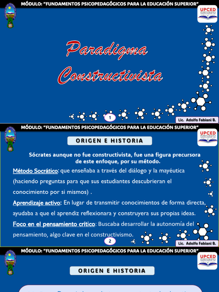 Paradigma Constructivismo | PDF | Constructivismo (filosofía de la ...
