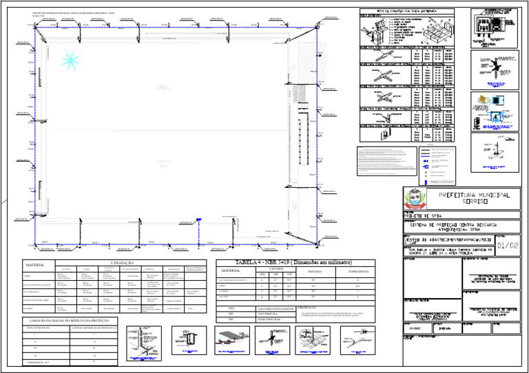 PROJETO_SPDA 01 | PDF | Engenharia Elétrica | Eletricidade