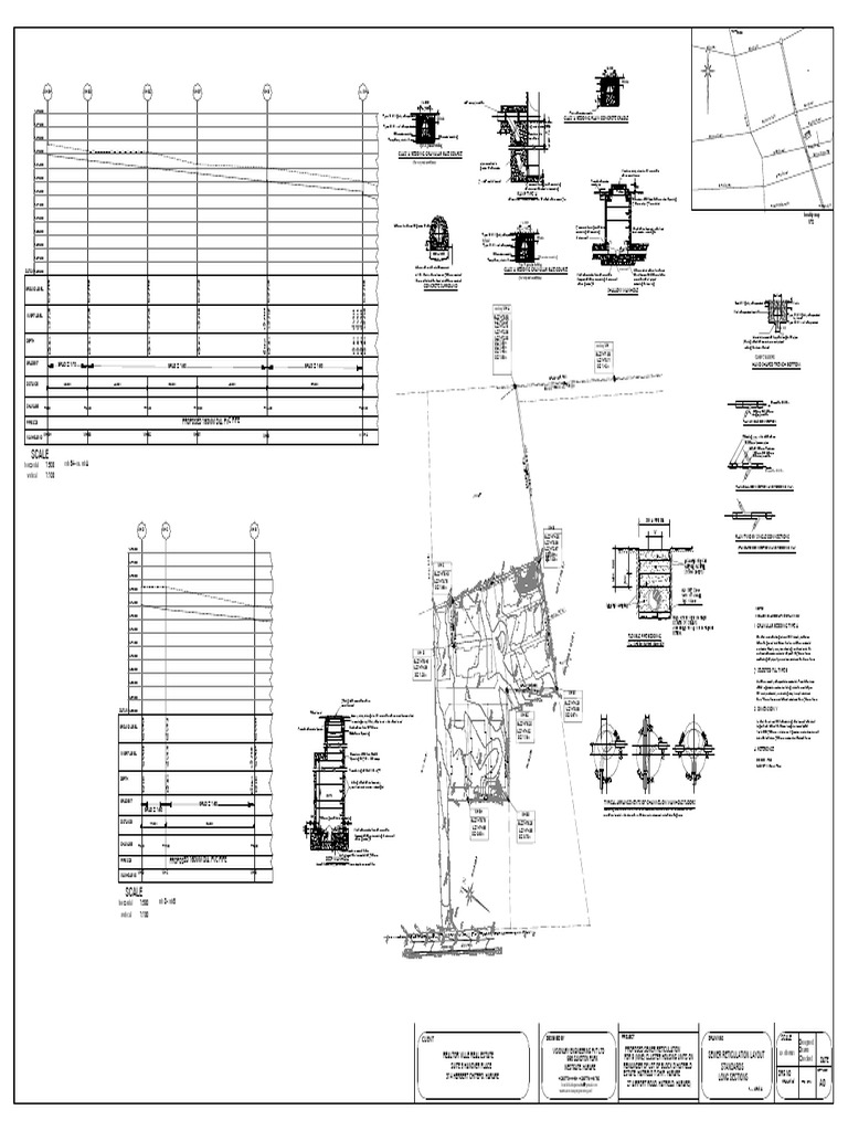 Lot 1 Block D of Hatfield Sewer-Model | PDF | Civil Engineering ...